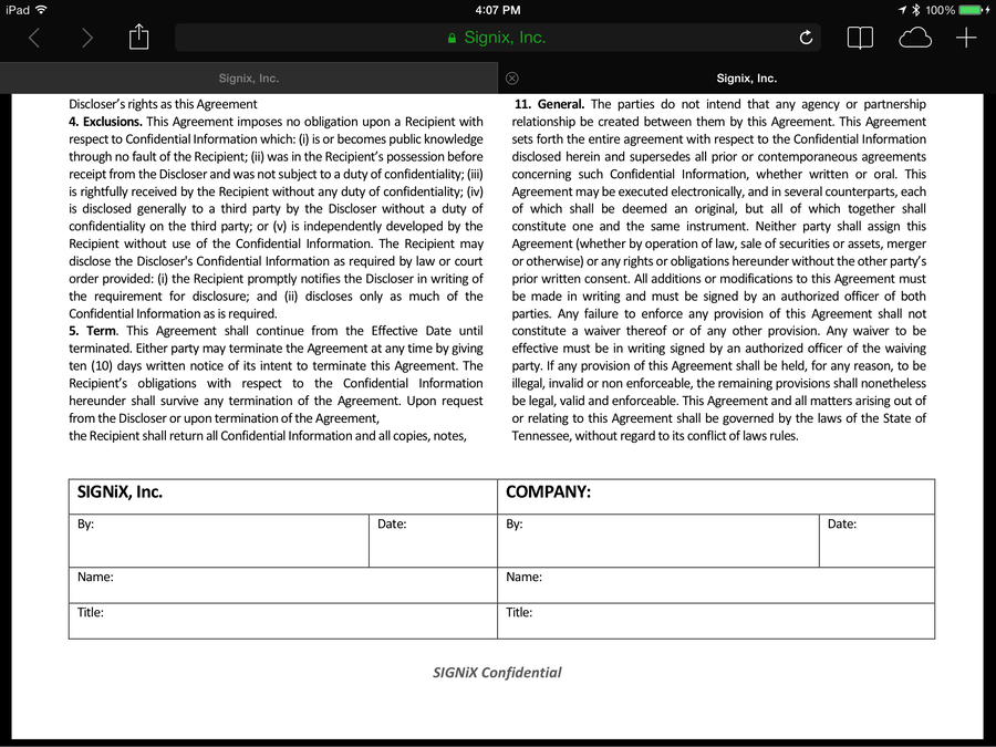 Understanding SIGNiX Signed Documents | SIGNIX | www.signix.com