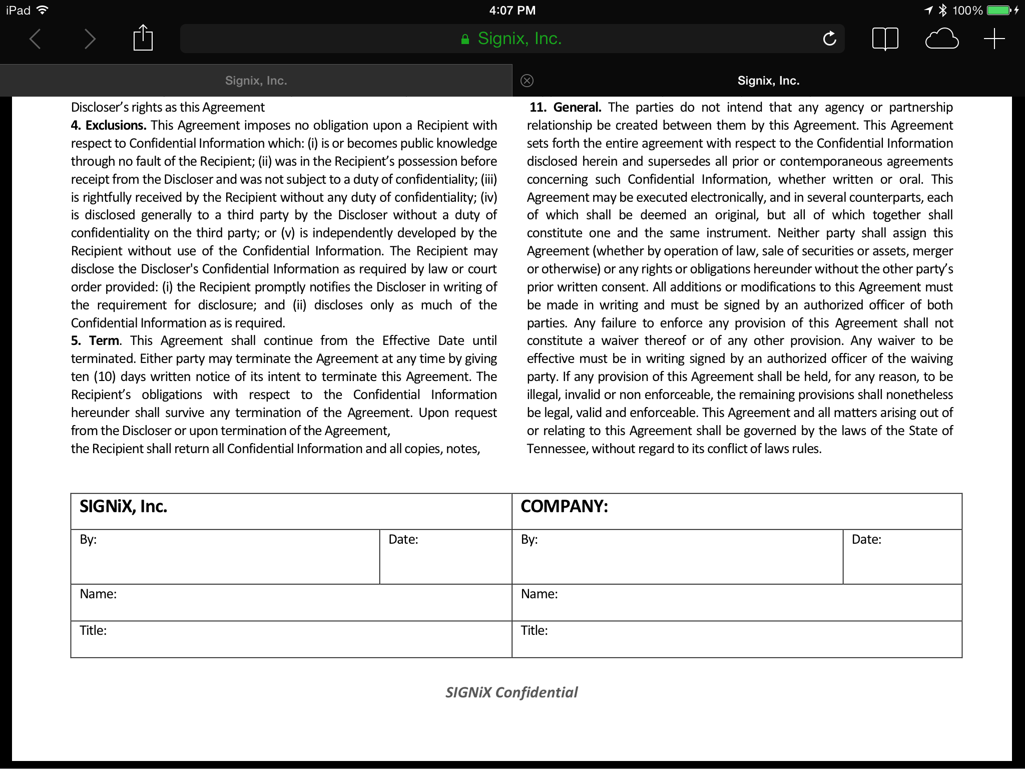 Understanding SIGNiX Signed Documents | SIGNIX | www.signix.com