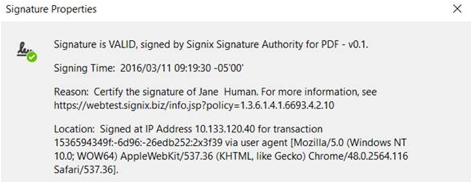 March 2016 Product Update | SIGNiX E-Signature Product